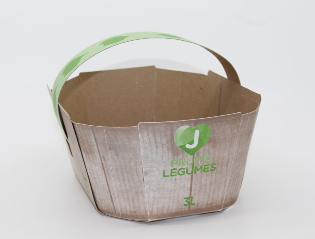 #7300-Panier fruits/légumes 3L avec anse combo carton recyclable ...